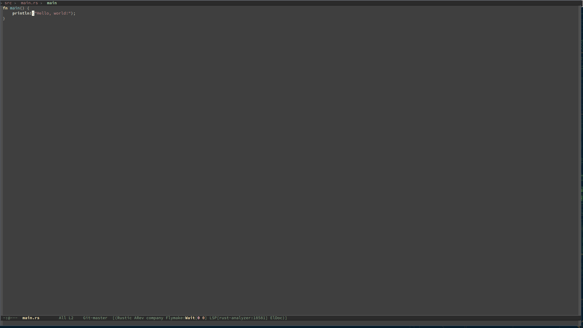 Sideline wraps to begining of next line, pushing code lines down ... Sideline wraps to begining of next line, pushing code lines down ...