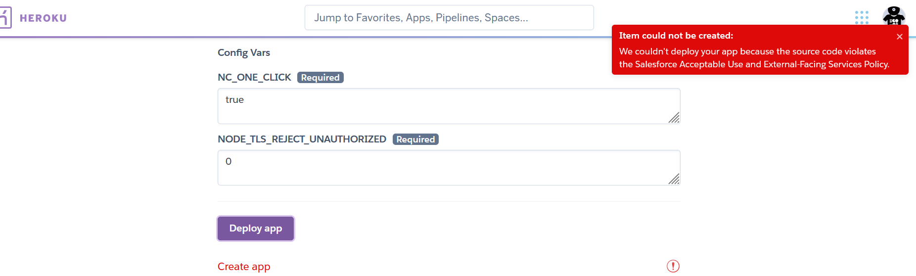 1-click deploy to heroku is broken · Issue #911 · nocodb/nocodb · GitHub