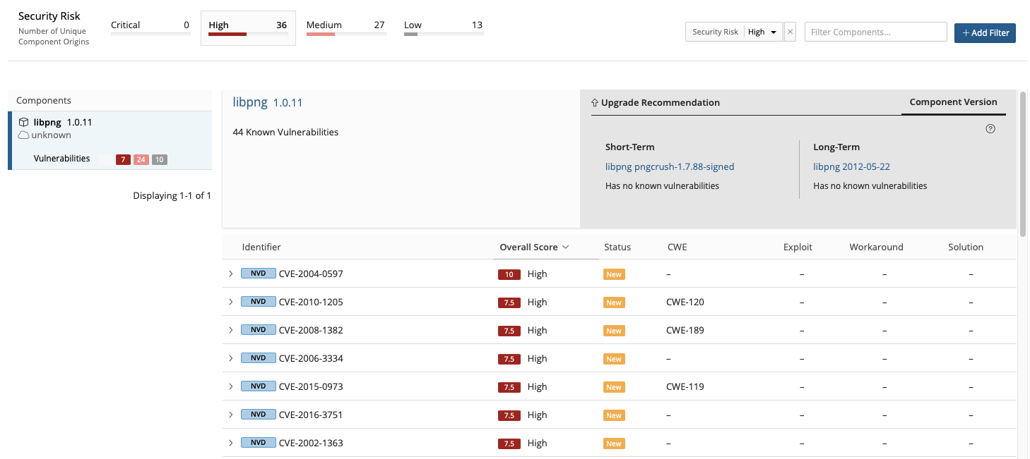Vulnerability scan flags win target architectures is built with libpng ...