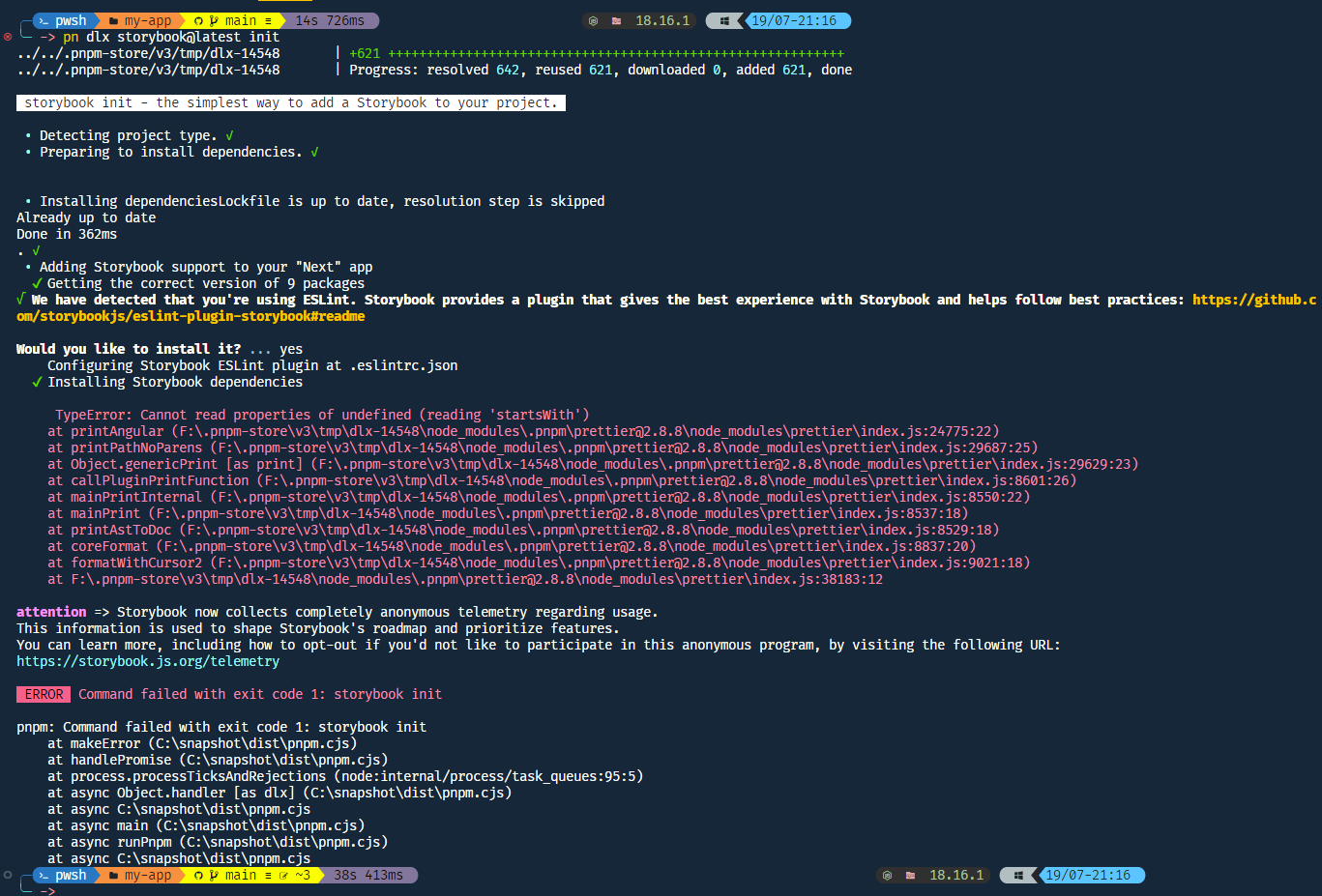 This Plugin Breaks Storybook Initialisation Step When Prettier3 0 0 Is In Package Json · Issue