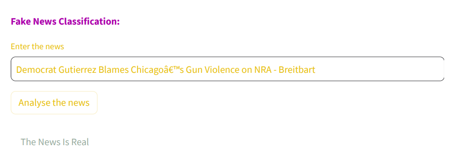 GitHub - kaviyarasanEaswaran/Fake_News_Classification-NLP