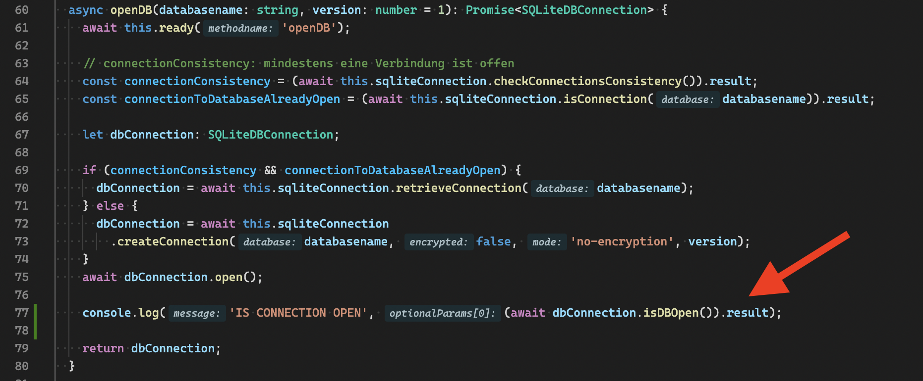 Bug Electron Db Is Not Open Although`opendb` Runs Without Exception