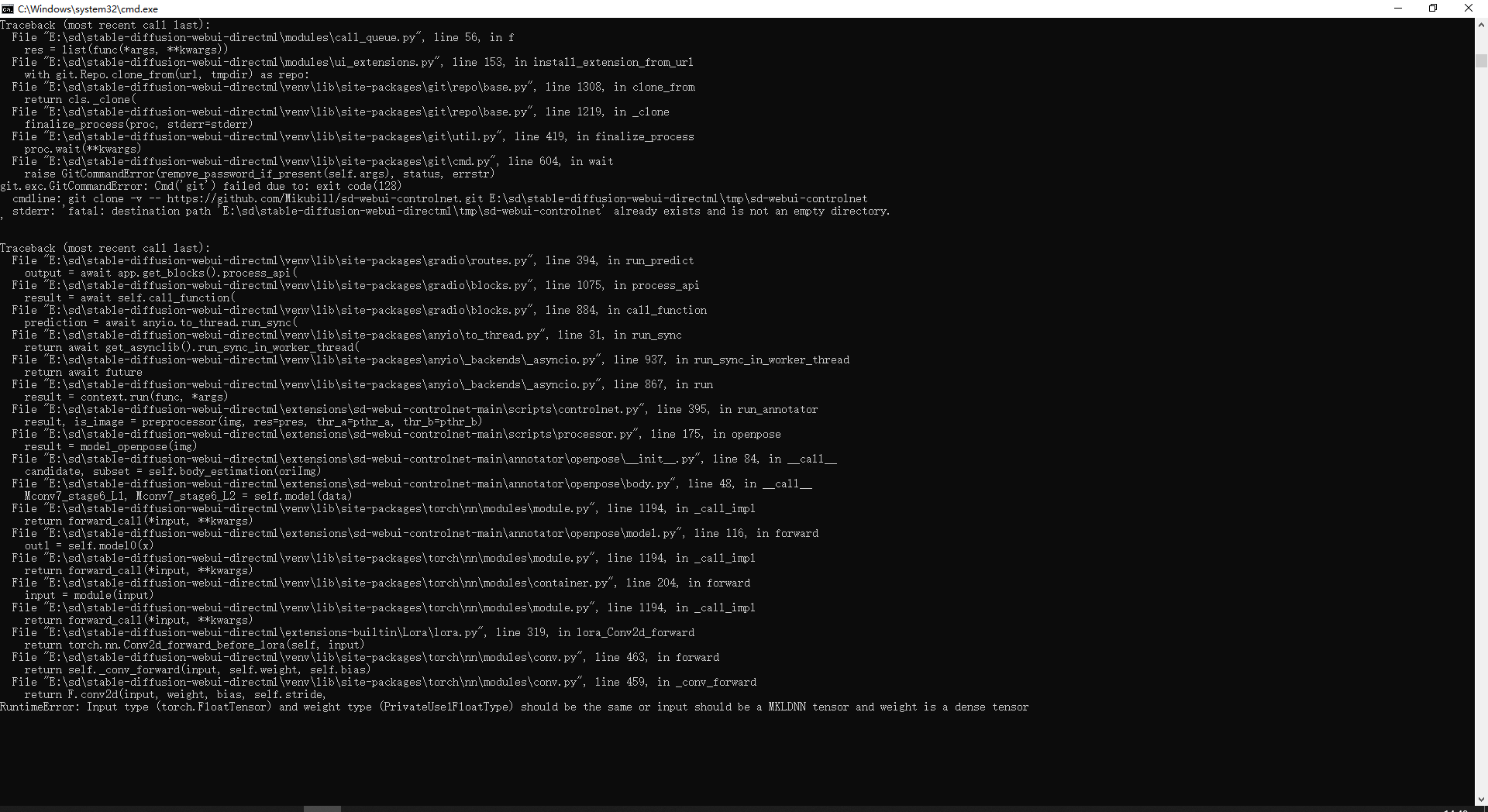 Bug Controlnet Cannot Be Used Normally · Issue 852 · Mikubillsd Webui Controlnet · Github 