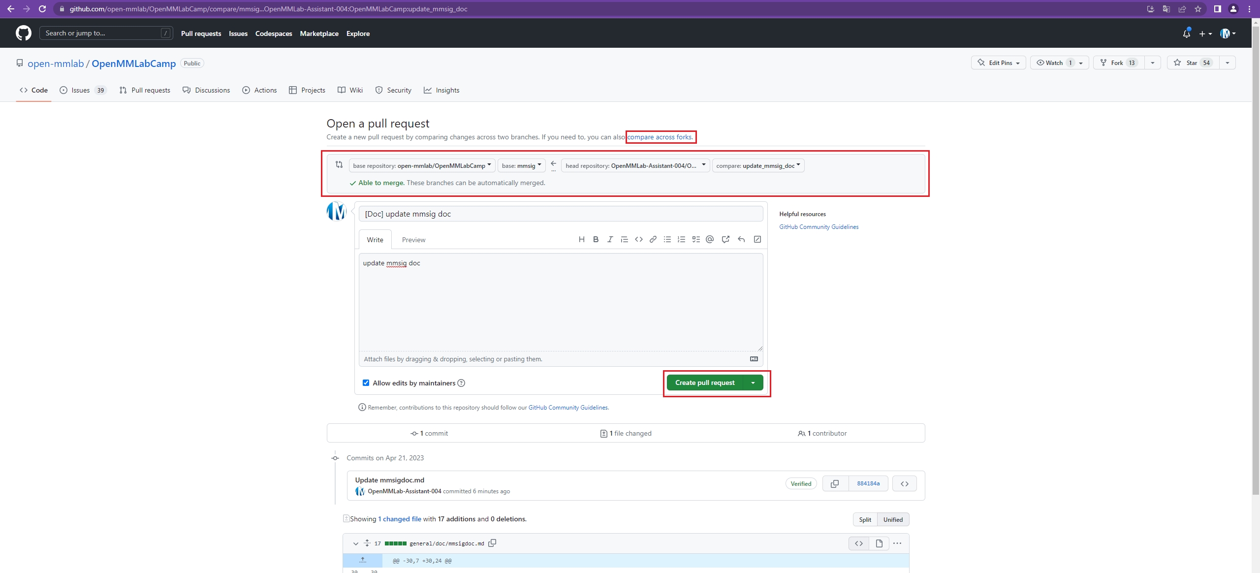 MMSIG 文档贡献指南 (建设中) - OpenMMLab 贡献者成长体系教程