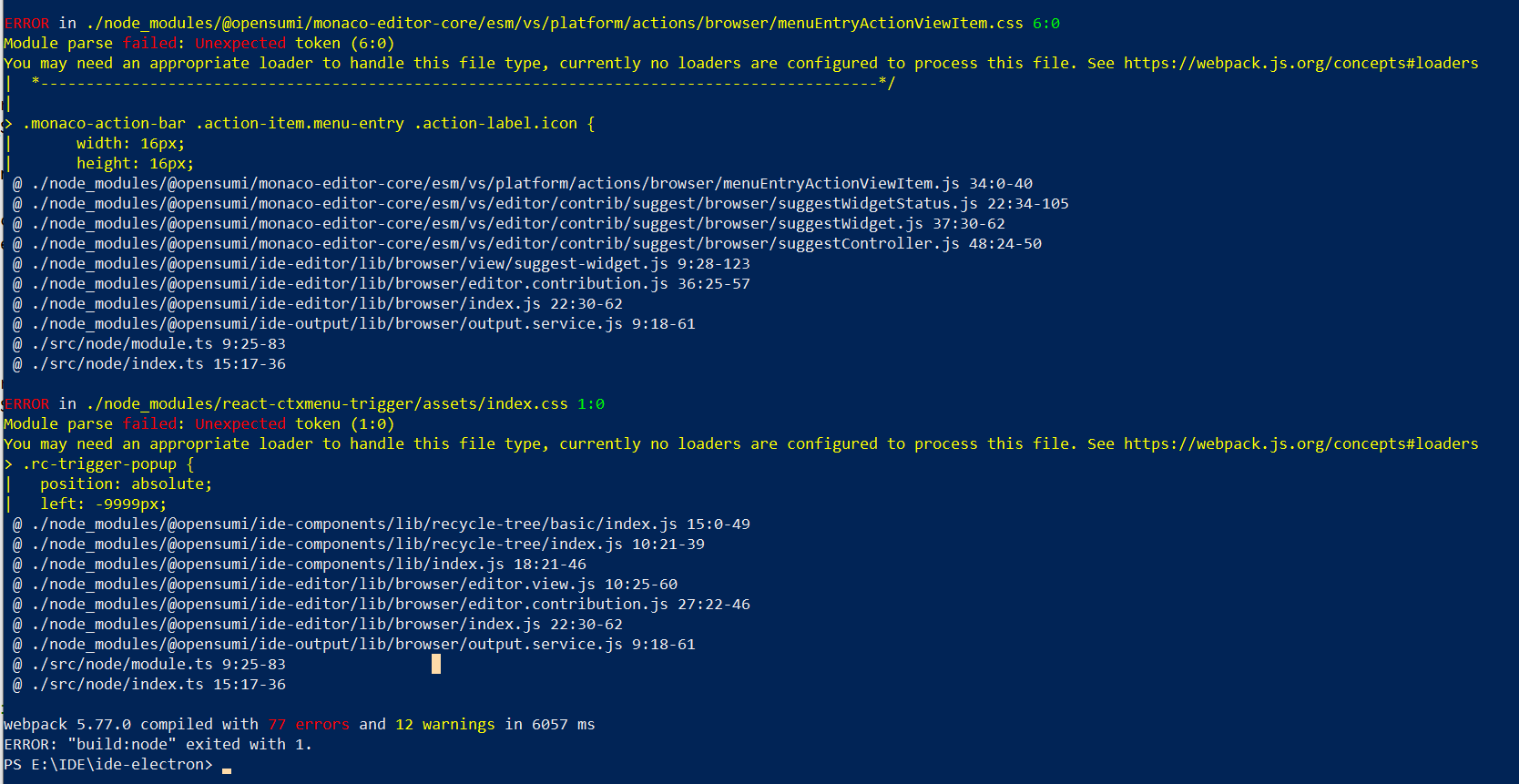 [BUG] OutputChannel messages not displayed in ide-electron · Issue ...