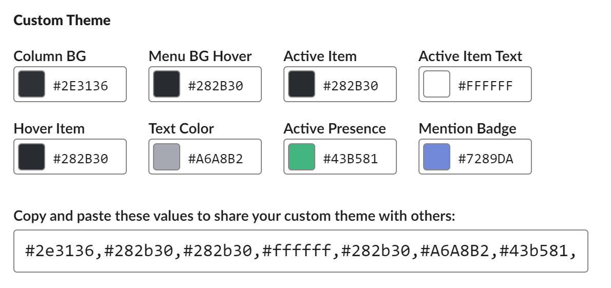 Support user-defined custom color schemes · Issue #11845 · zulip/zulip · GitHub