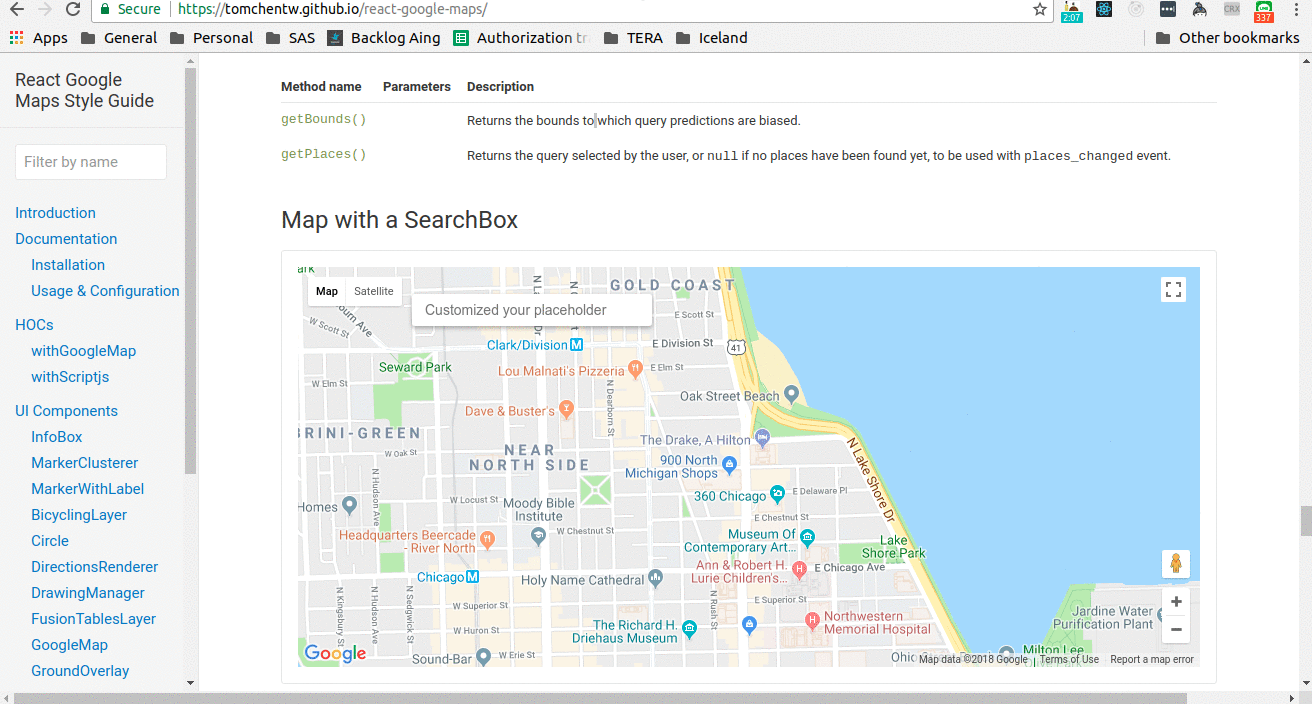  Solved React Google Maps The Autocomplete List In Search Box Is Not 
