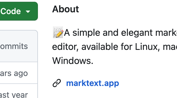 Remove expired "marktext.app" domain from GitHub repo metadata · Issue #3620 · marktext/marktext ...