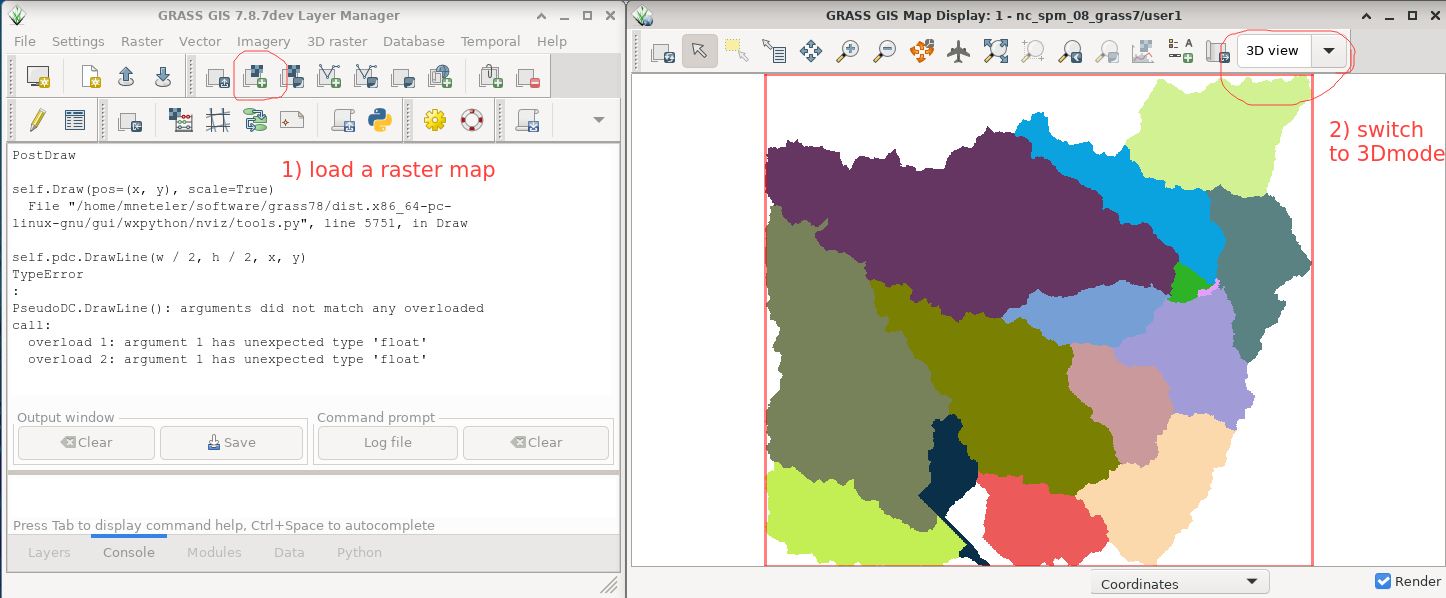 [Bug] wxGUI G7.8: PseudoDC.DrawLine(): arguments did not match any ...