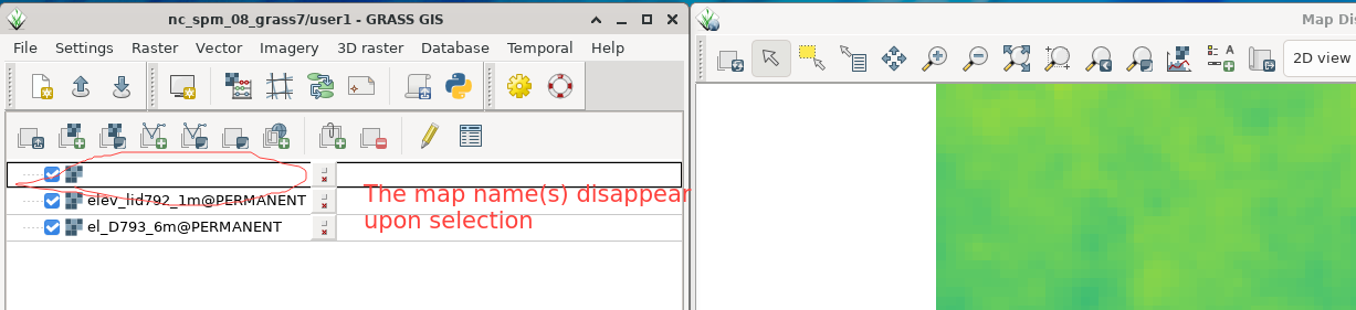 [Bug] wxGUI legend: selected map names not shown with Python 3.10 · Issue #2045 · OSGeo/grass ...