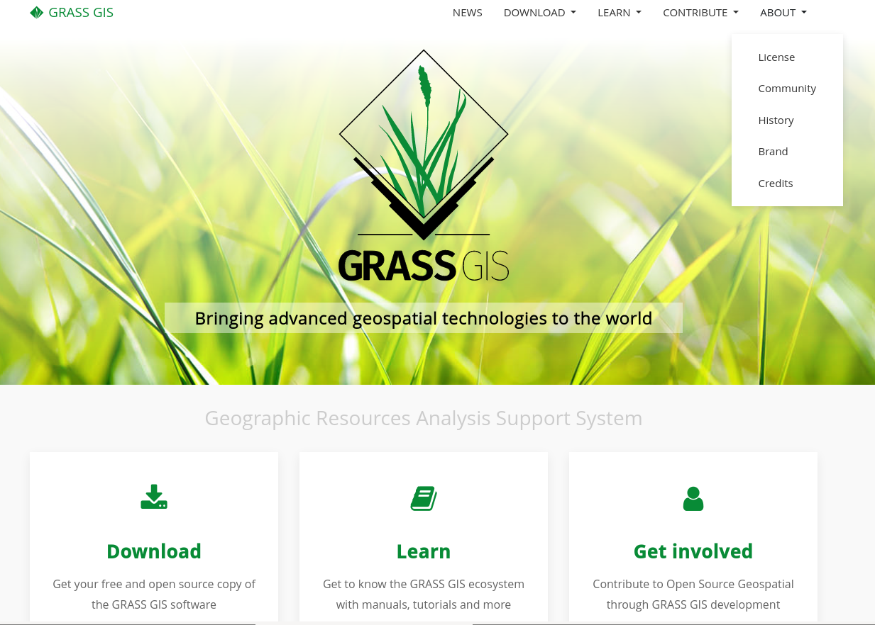 Move News outside About? · Issue #121 · OSGeo/grass-website · GitHub