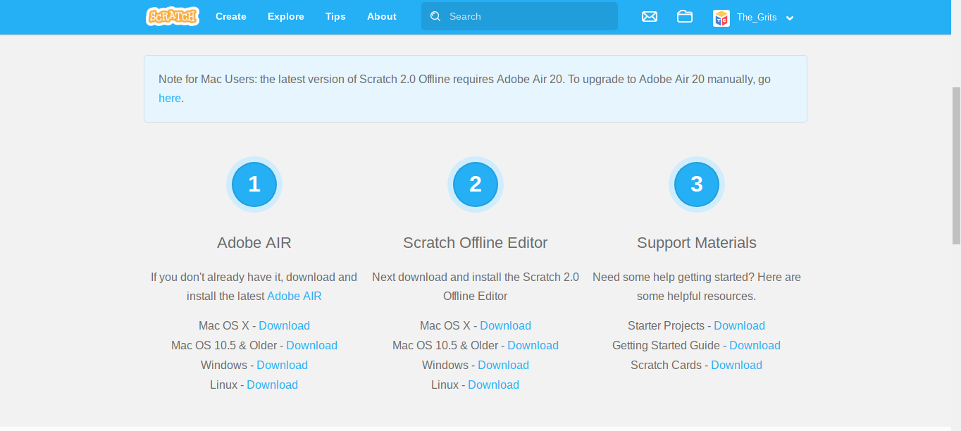 Text not bold on Windows 7 VM - Download page · Issue #1437 · scratchfoundation/scratch-www · GitHub
