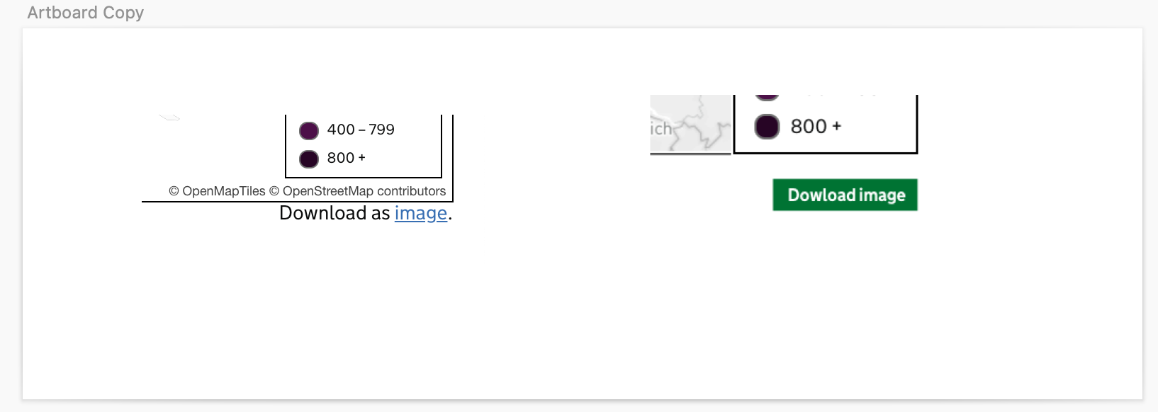 Substitute 'download image' text under the map with button · Issue #388 · UKHSA-Internal ...