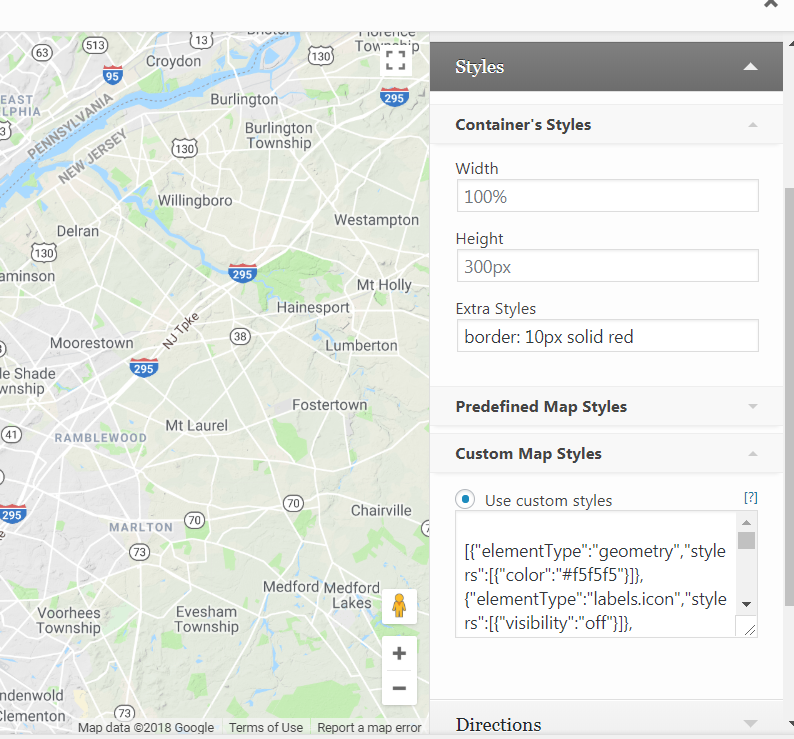 Custom map styles not working · Issue #61 · Codeinwp/intergeo-maps · GitHub