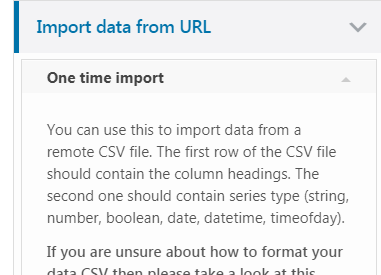 Combine one time import and schedule import · Issue #525 · Codeinwp/visualizer · GitHub