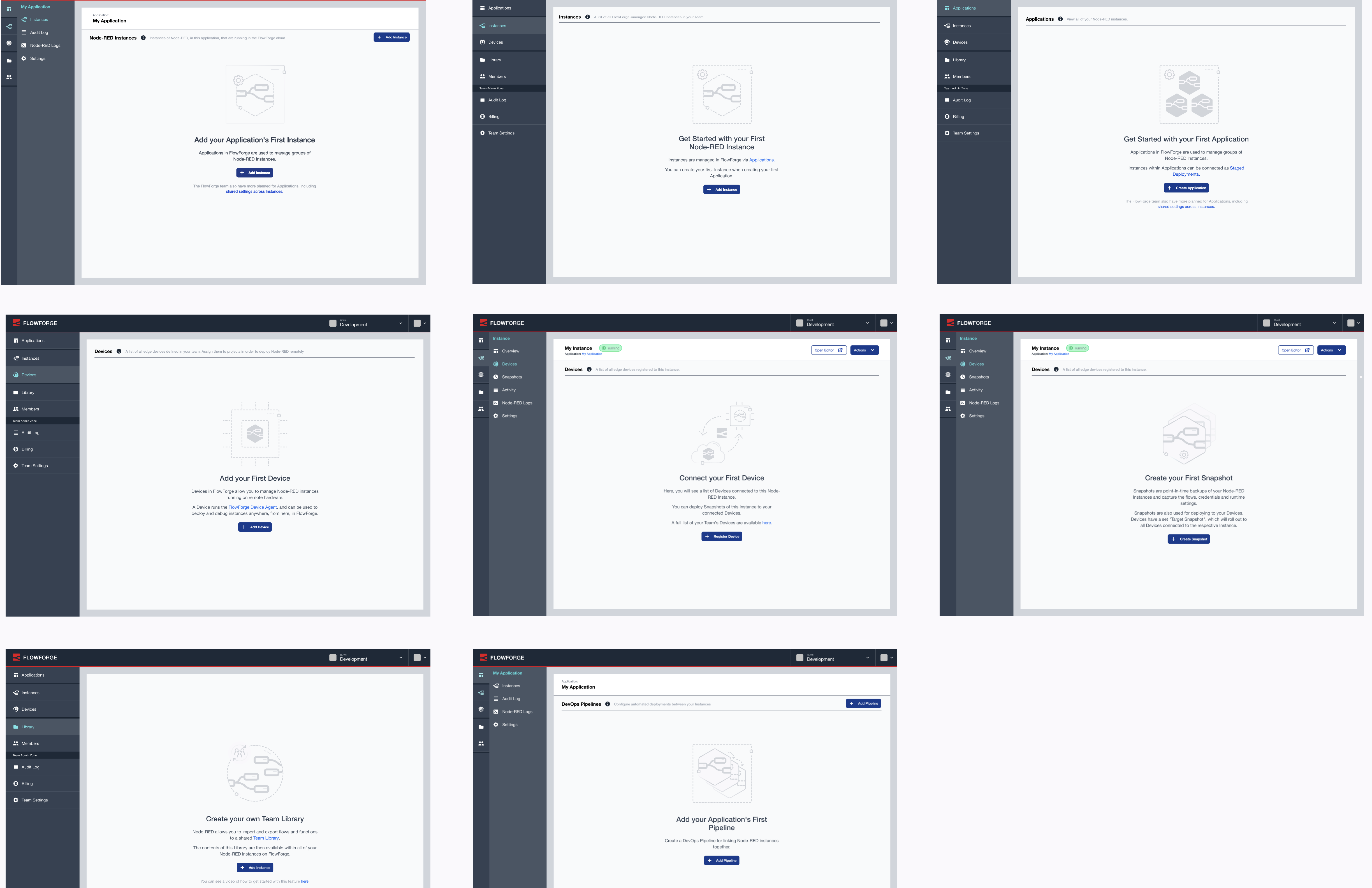 Improve Empty State across Platform · Issue #1633 · FlowFuse/flowfuse · GitHub