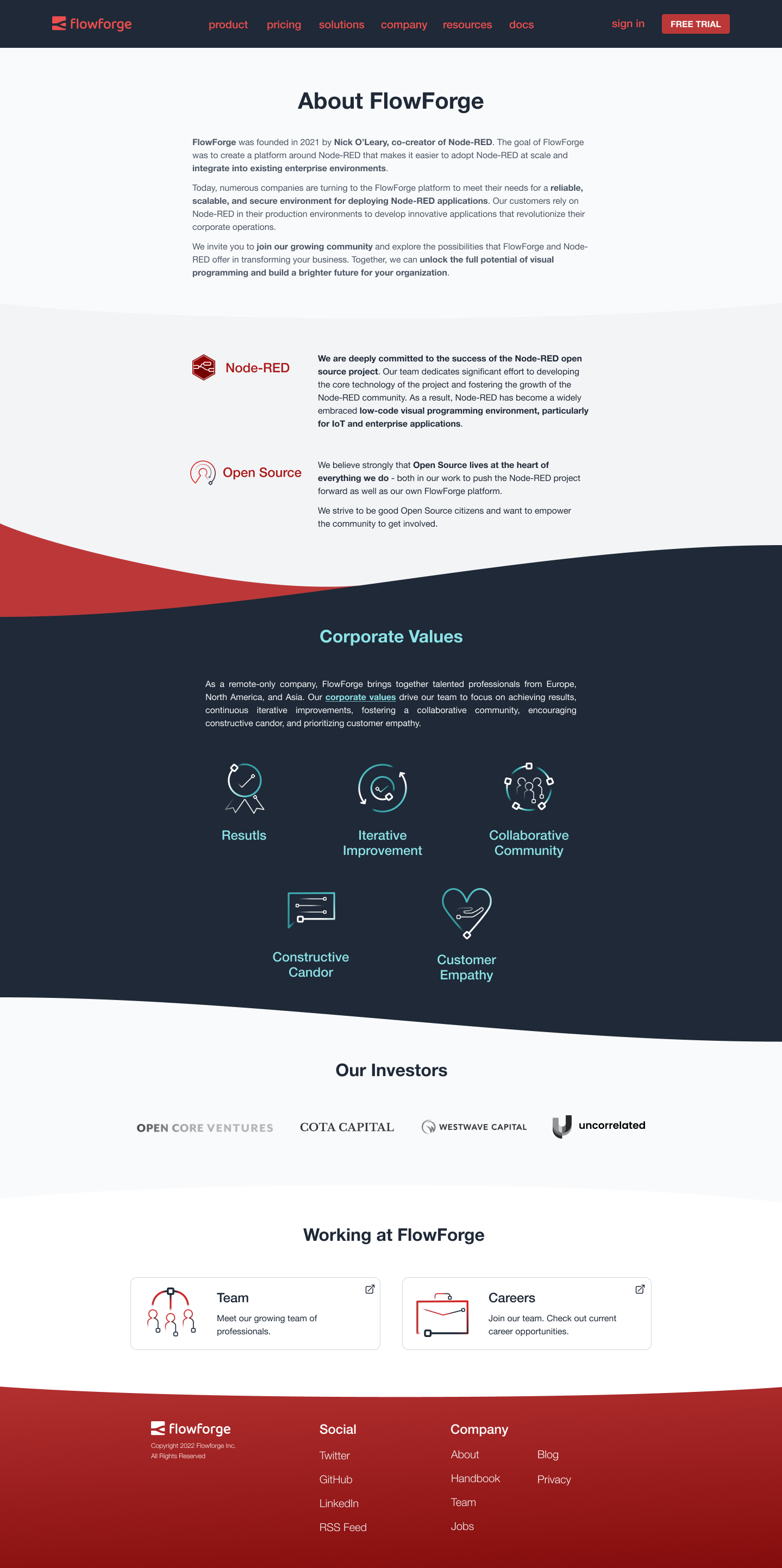 Update About FlowForge page · Issue #798 · FlowFuse/website · GitHub