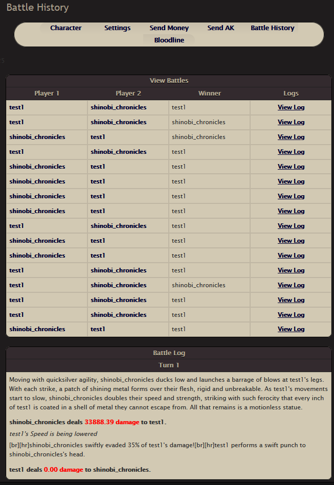 Add battle logs that can be reviewed later · Issue #152 · elementum-games/shinobi-chronicles ...