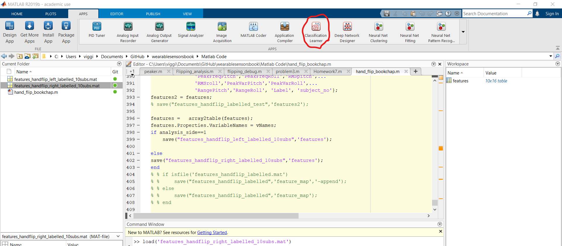GitHub - wearablebiosensing/wearablesensorsbook: Matlab code for signal ...