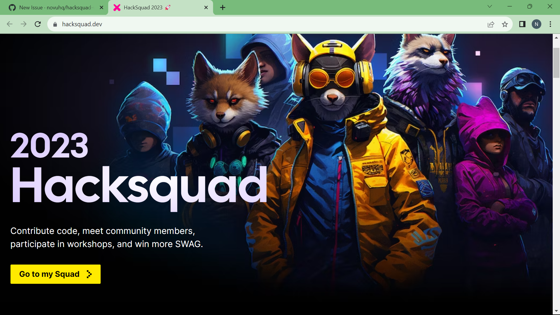 🚀 Feature: Improve Navbar · Issue #146 · novuhq/hacksquad-website · GitHub