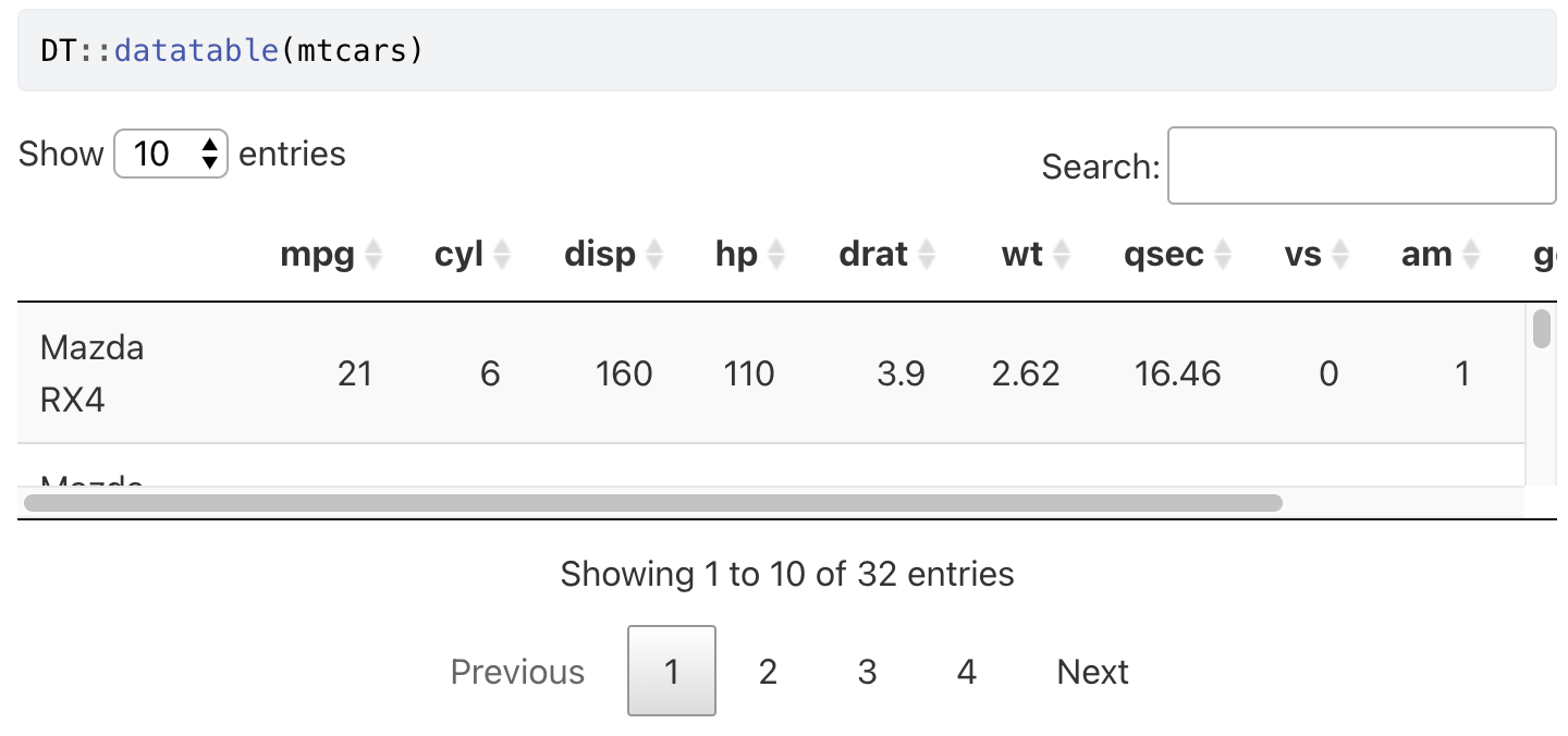 DT tables in Quarto documents are squashed when viewed in Viewer Pane ...
