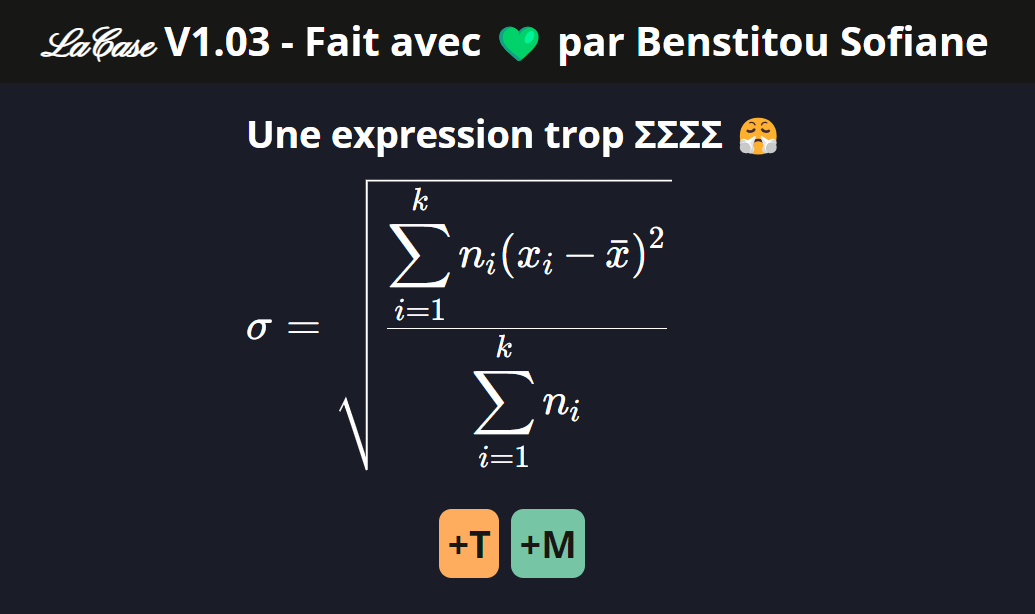 GitHub - benstitousofiane/LaCase: Un magnifique notebook pour les maths