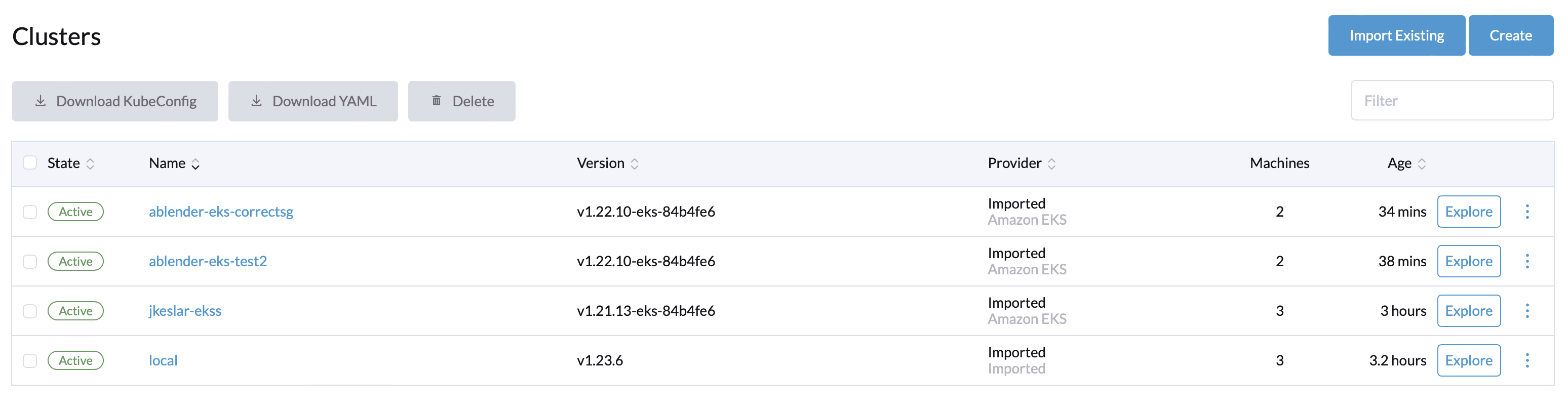 Unexpected behavior in downstream EKS cluster following rancher server upgrade to v2.6.7-rc3 ...