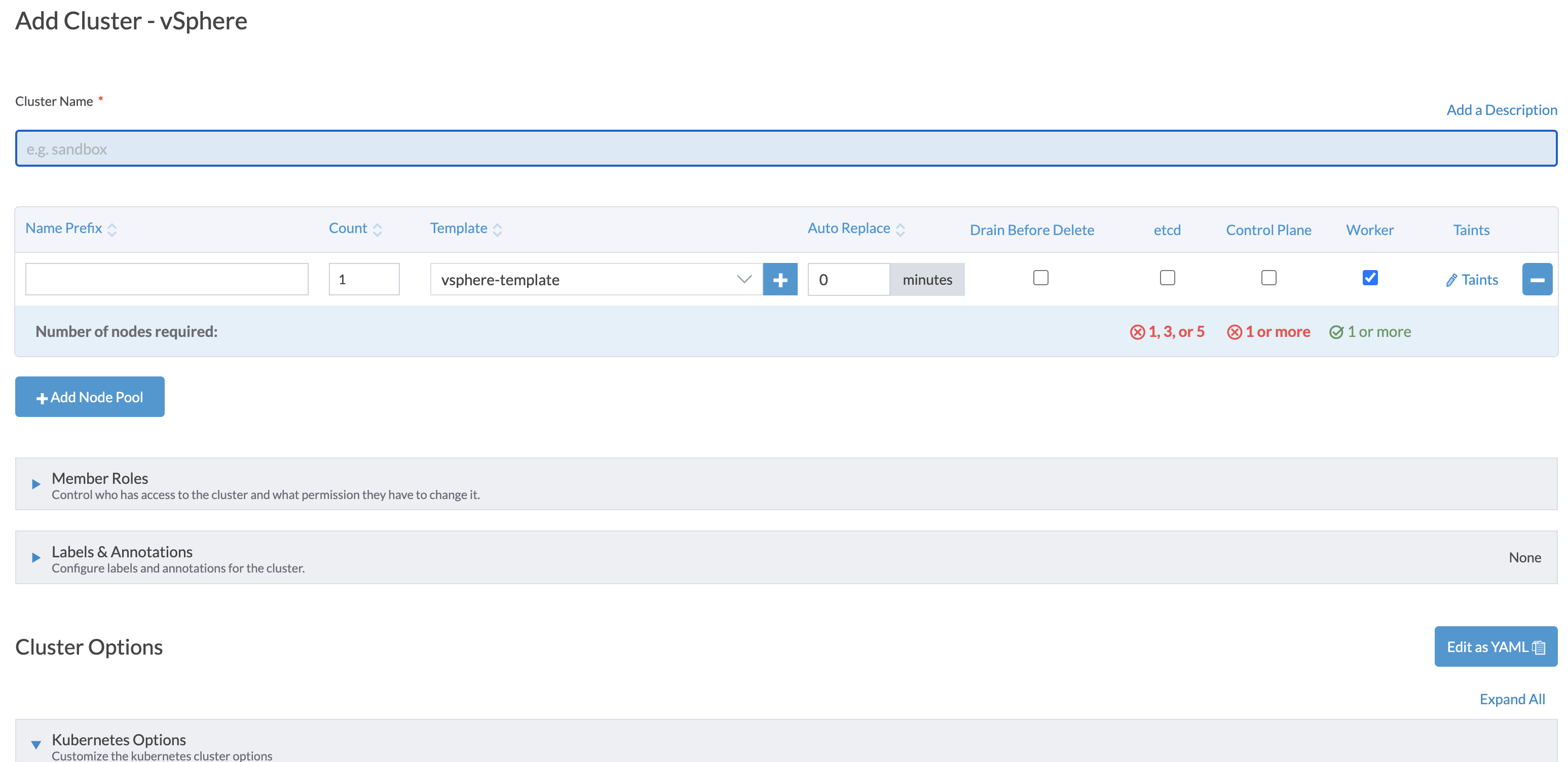 vSphere Node Driver cluster goes back to old UI · Issue #7636 · rancher/dashboard · GitHub