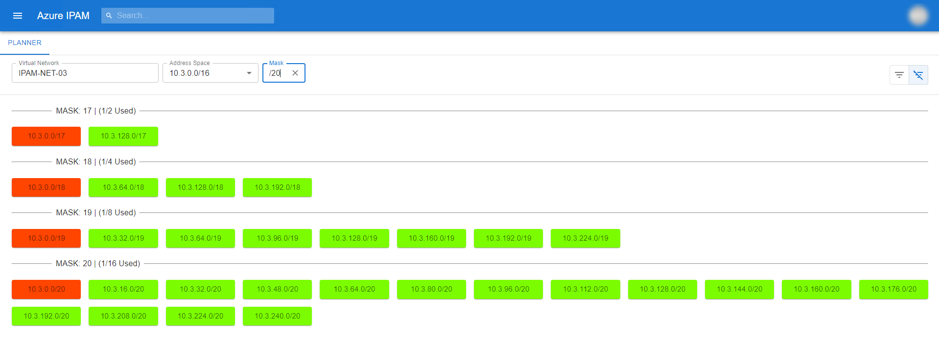Grid view · Azure ipam · Discussion #135 · GitHub