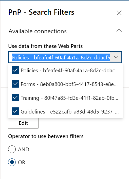 Dynamic Filter Options for selected Search Verticals · Issue #1103 ...