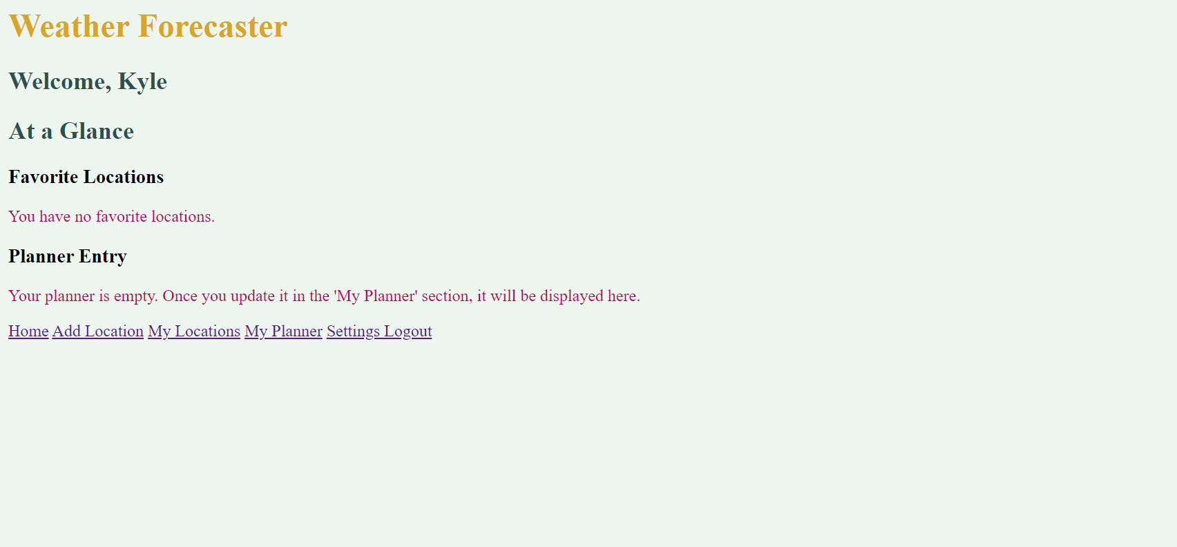 GitHub - osbour59/weatherForecasterProject: Weather Forecaster Project for Professor Levy's APW ...