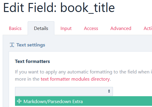 Repeater Fields shows HTML tags on pages: *Foo* shown as " Foo " (when using Markdown) · Issue ...