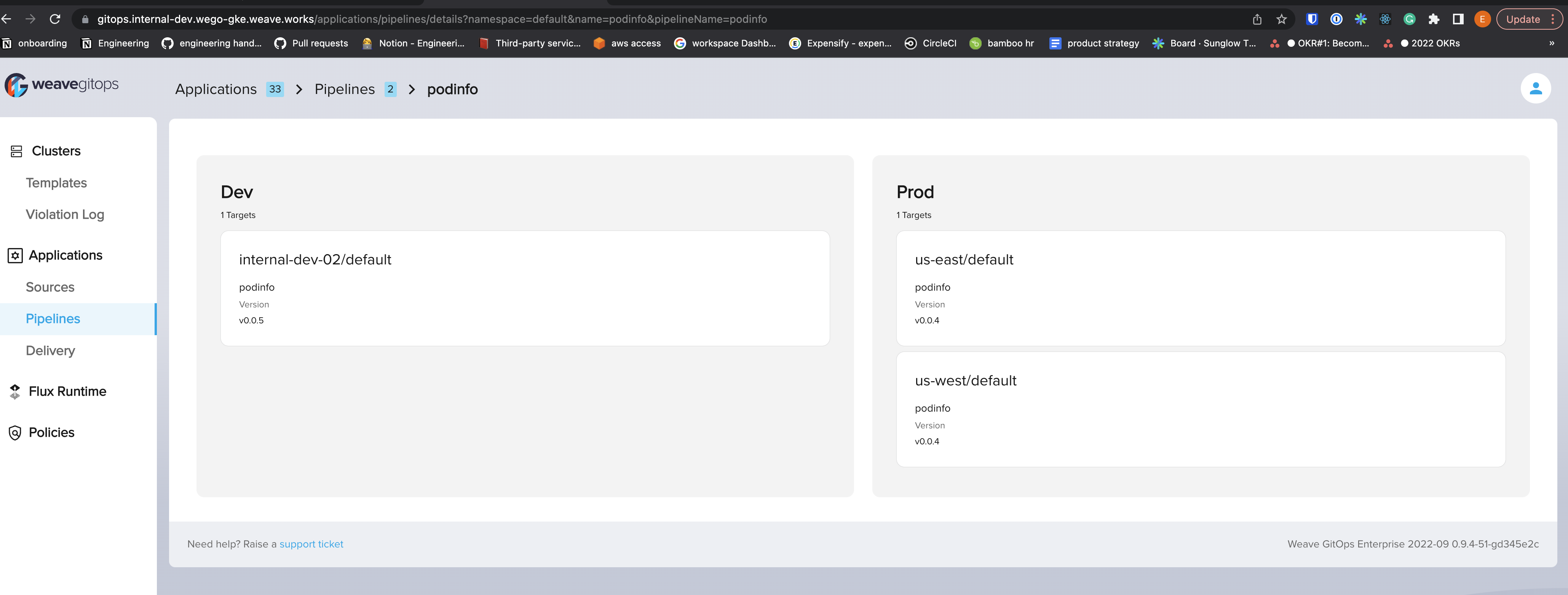 Test pipeline across many clusters · Issue #1419 · weaveworks/weave ...