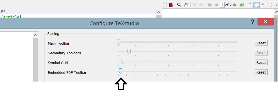 GUI Scaling - Embedded PDF Toolbar · Issue #1413 · texstudio-org/texstudio · GitHub