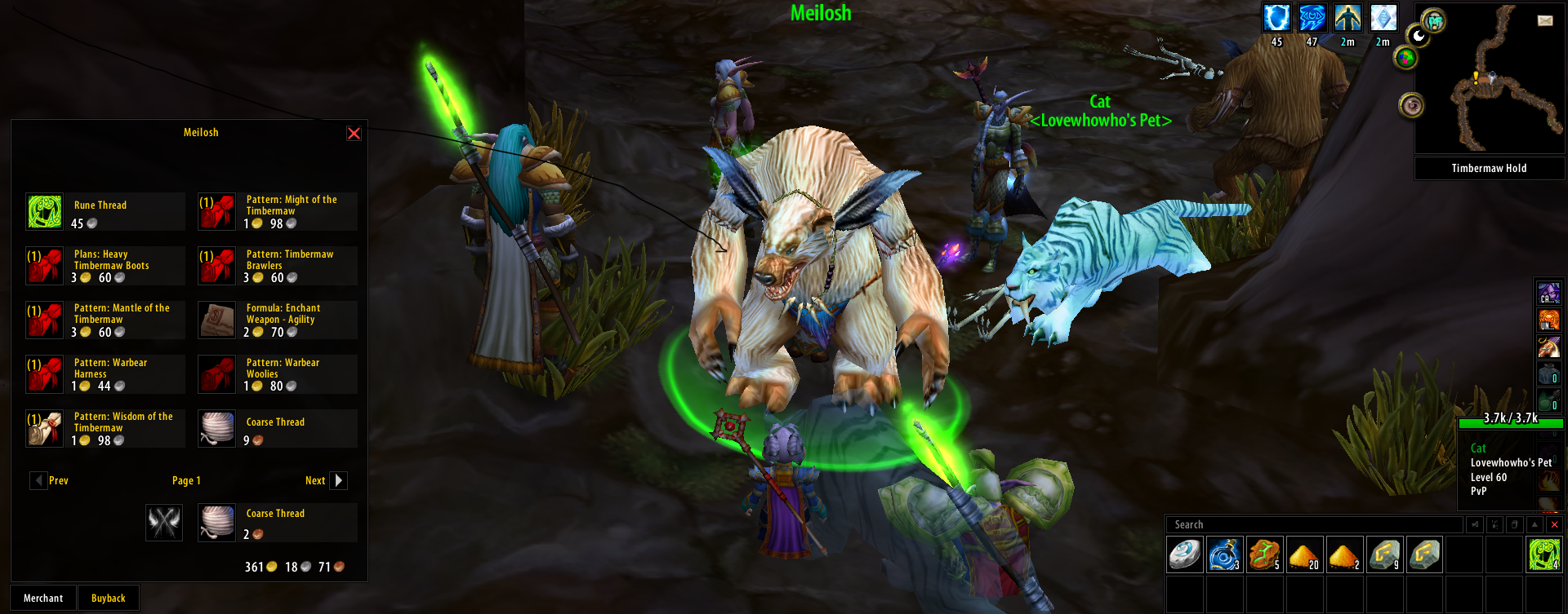 Resock times for Recipes and Formulas · Issue #169 · TeamEverlook/Everlook-BugTracker · GitHub