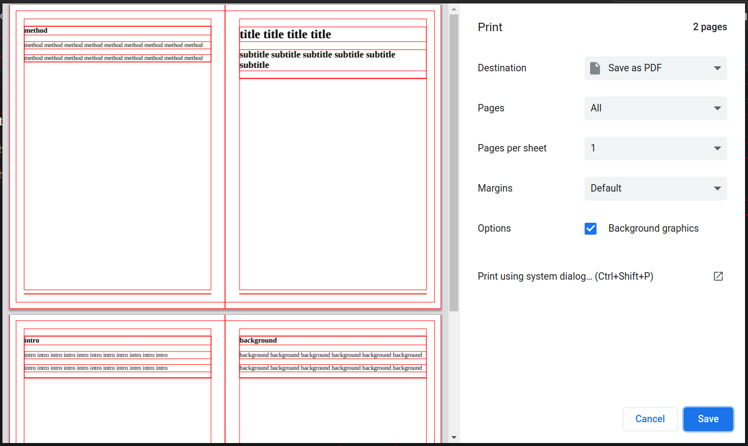 blank page for every second page with paper A4 landscape · Issue #109 · evnbr/bindery · GitHub