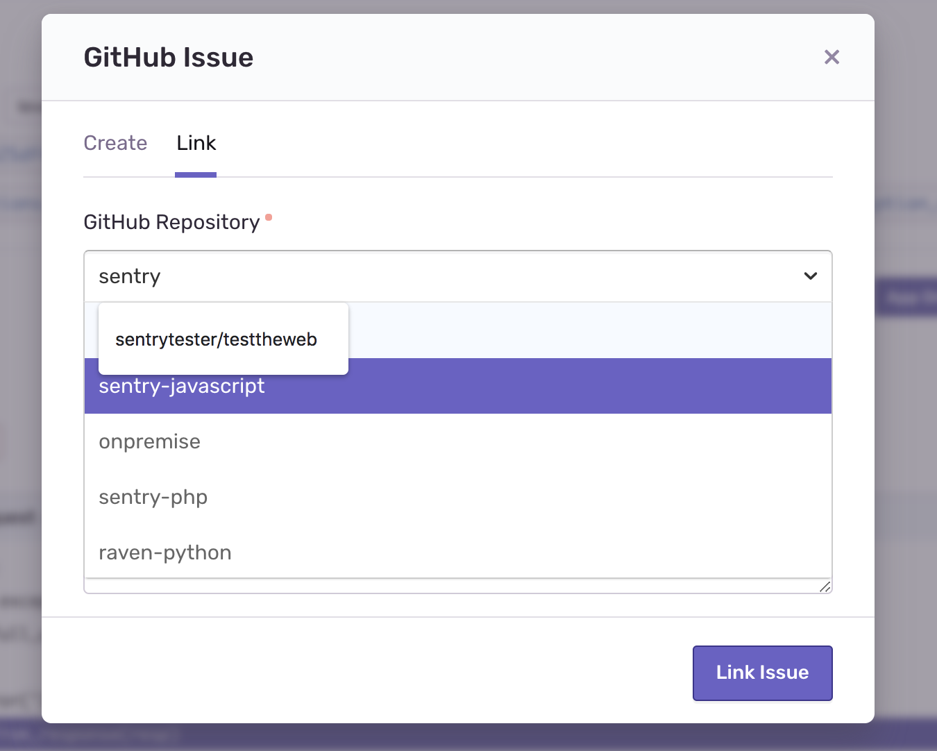 Autocomplete gets in the way of issue search results · Issue #10485 · getsentry/sentry · GitHub