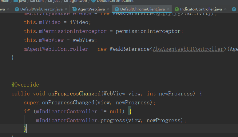 关于进度条的问题，我统一回答一下 · Issue #673 · Justson/AgentWeb · GitHub