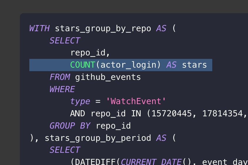 Stars count from trending page is different from analyze page · Issue #974 · pingcap/ossinsight ...