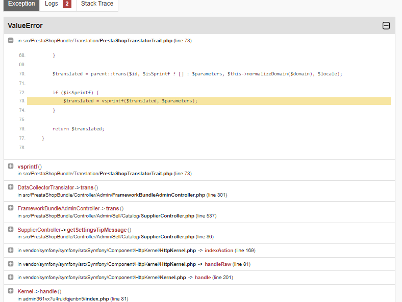Brands page - HTTP 500 Internal Server Error (only in the Ukrainian language) · Issue #32441 ...