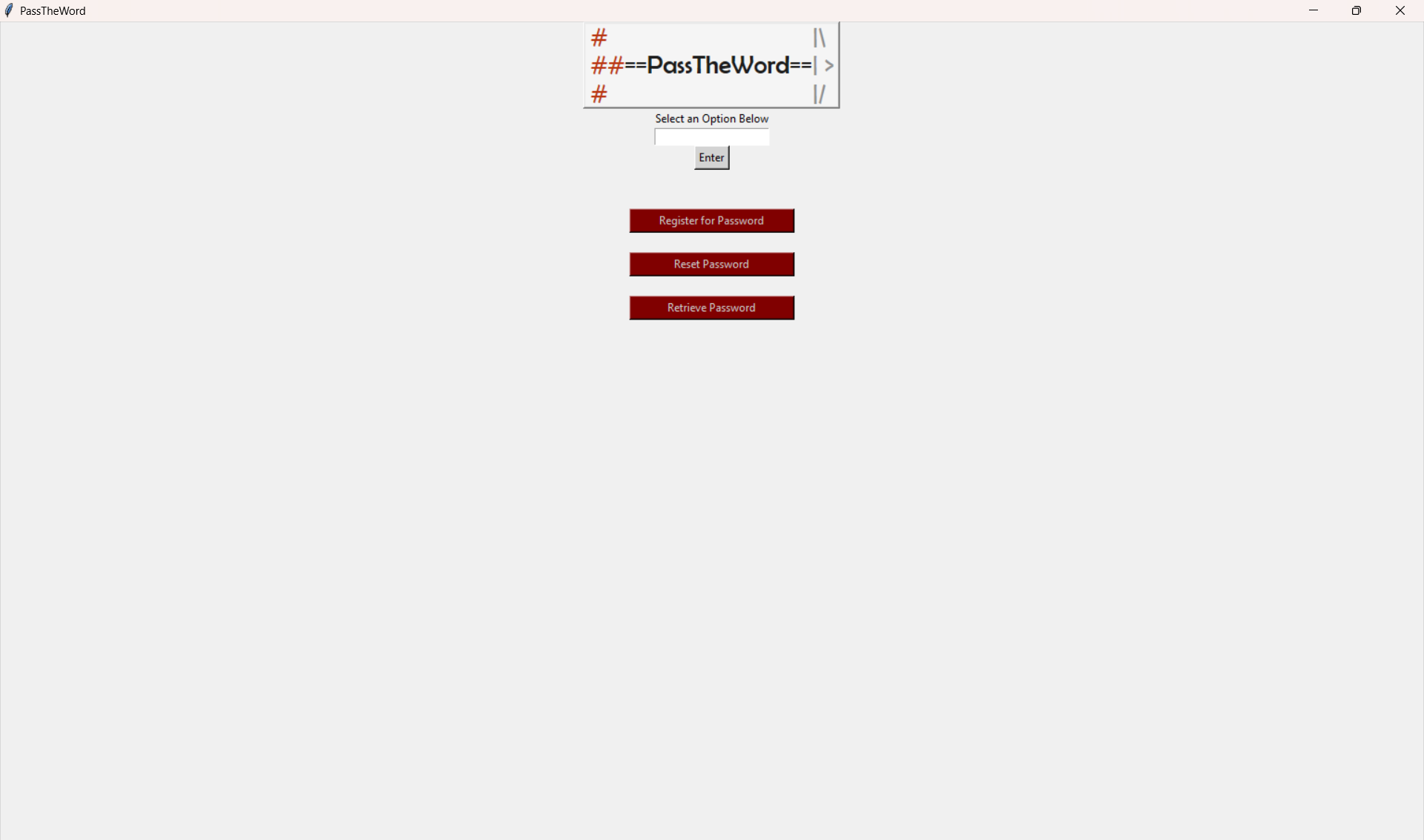 GitHub - Tyson-Shannon/PassTheWord: Password generator and facial recognition verifier