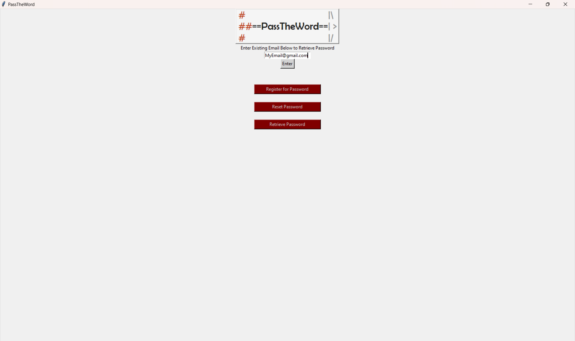 GitHub - Tyson-Shannon/PassTheWord: Password generator and facial recognition verifier