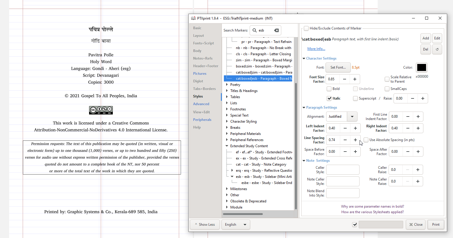 esb cat ignoring style parameters · Issue #523 · sillsdev/ptx2pdf · GitHub