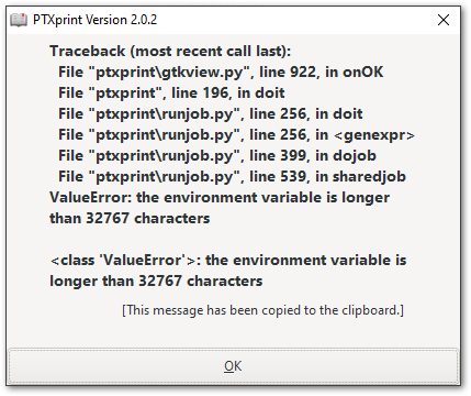 Repetitive use of PTXprint for long enough (>3 hours?) causes a ValueError · Issue #555 ...
