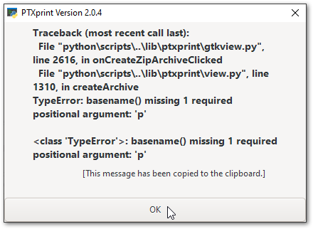 Creating an Archive (sometimes) fails with an error message: · Issue #562 · sillsdev/ptx2pdf ...