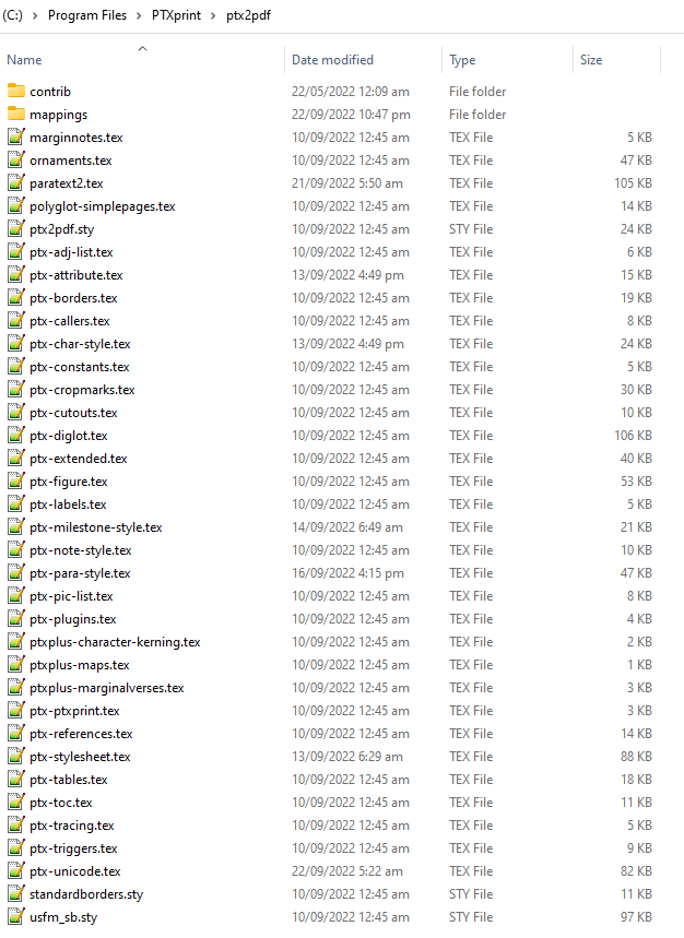 Can't find file 'paratext2.tex' · Issue #714 · sillsdev/ptx2pdf · GitHub