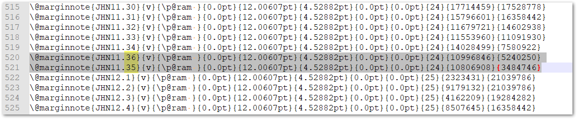 marginal verse / note overlap detection · Issue #738 · sillsdev/ptx2pdf · GitHub