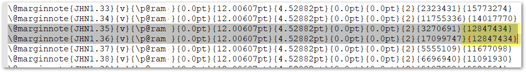 marginal verse / note overlap detection · Issue #738 · sillsdev/ptx2pdf · GitHub