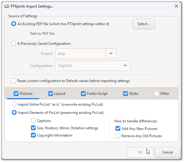 Import Config from PDF does not update UI · Issue #830 · sillsdev/ptx2pdf · GitHub