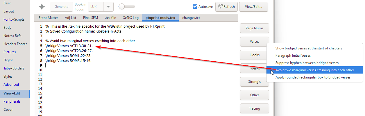 Marginal Verse Verse bridge hyphen missing again · Issue #913 · sillsdev/ptx2pdf · GitHub